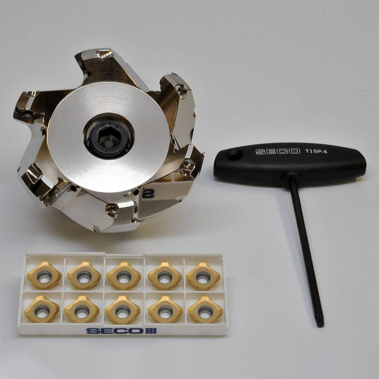 Seco Tools 02629039 | QUATTRO-12-3.00MKIT Face Mill Insert Kit – All ...