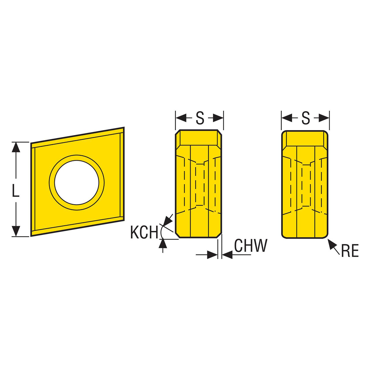 Seco Tools 02828051 | 335.18-1005T-M10,MK2050 4 Cutting Edge PVD Coate ...