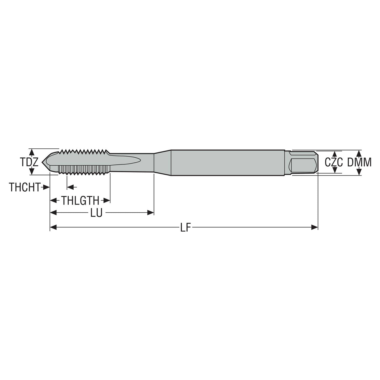 Seco Tools 03305498 | MTS-M4X0.70ISO6HX-XC-K101 M4 Thread Size x 0.158 ...