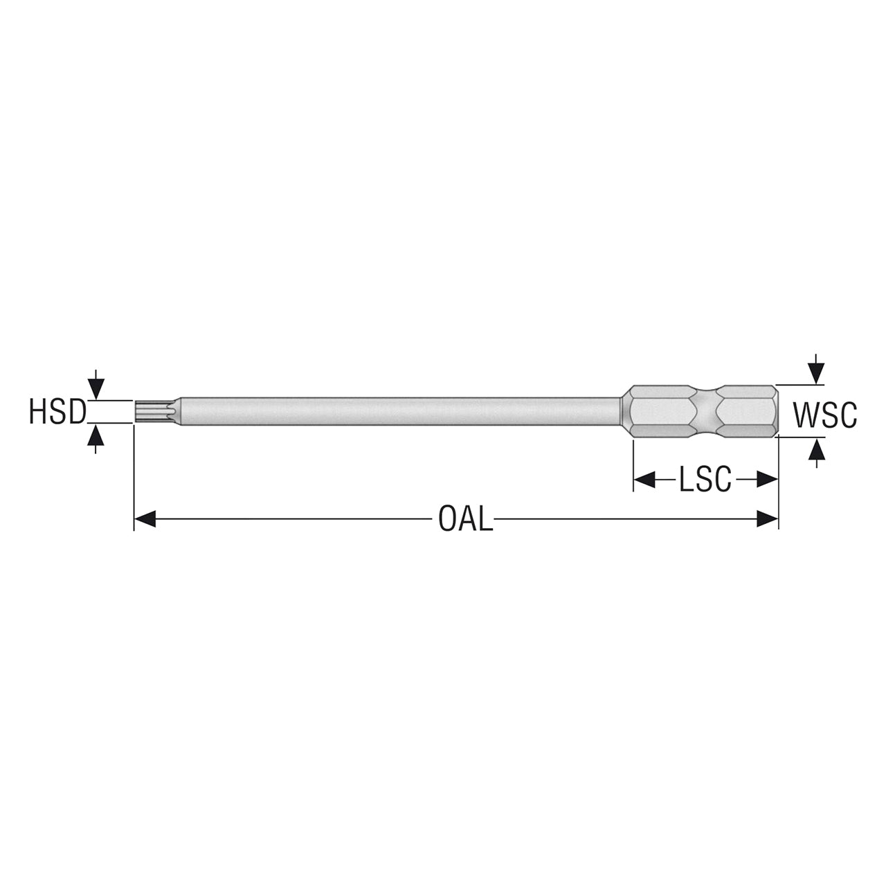 Seco Tools 10124442 | 1/4HEX-T09PX90 90.00mm OAL Torx Plus Wrench – All ...