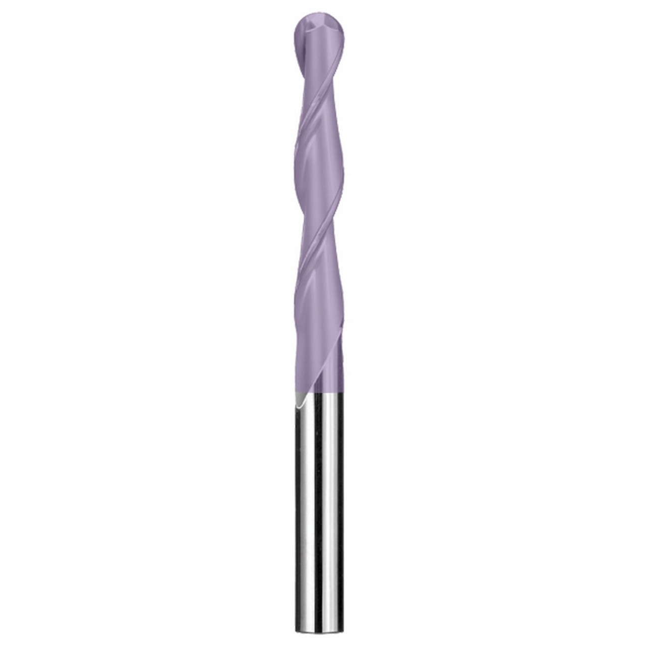 SGS 31978 | 1/8" Diameter x 1/8" Shank x 1" LOC x 3" OAL 2 Flute TiCN ...