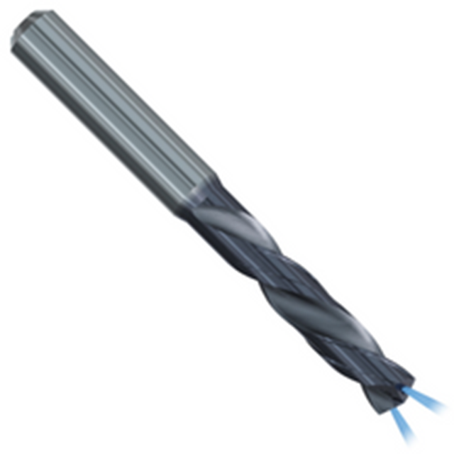 Emuge TA209744.1060 | 0.4173" Diameter x 12mm Shank x 102mm OAL x 2 Fl ...